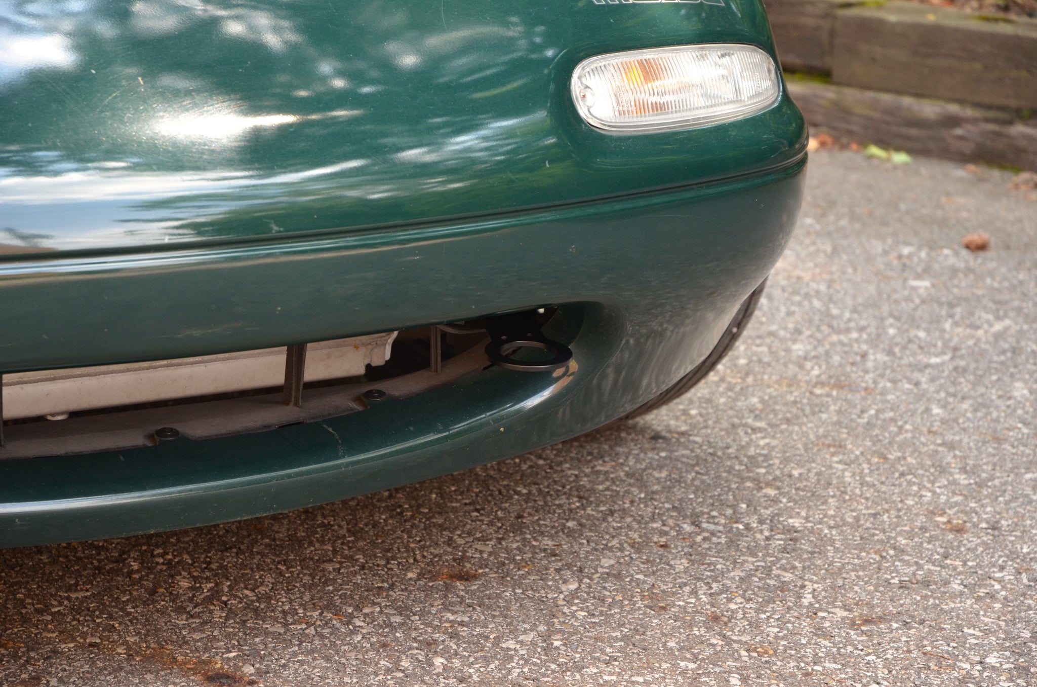 NA/NB Miata Front Tow Hook and License Plate Mount – Leroy Engineering