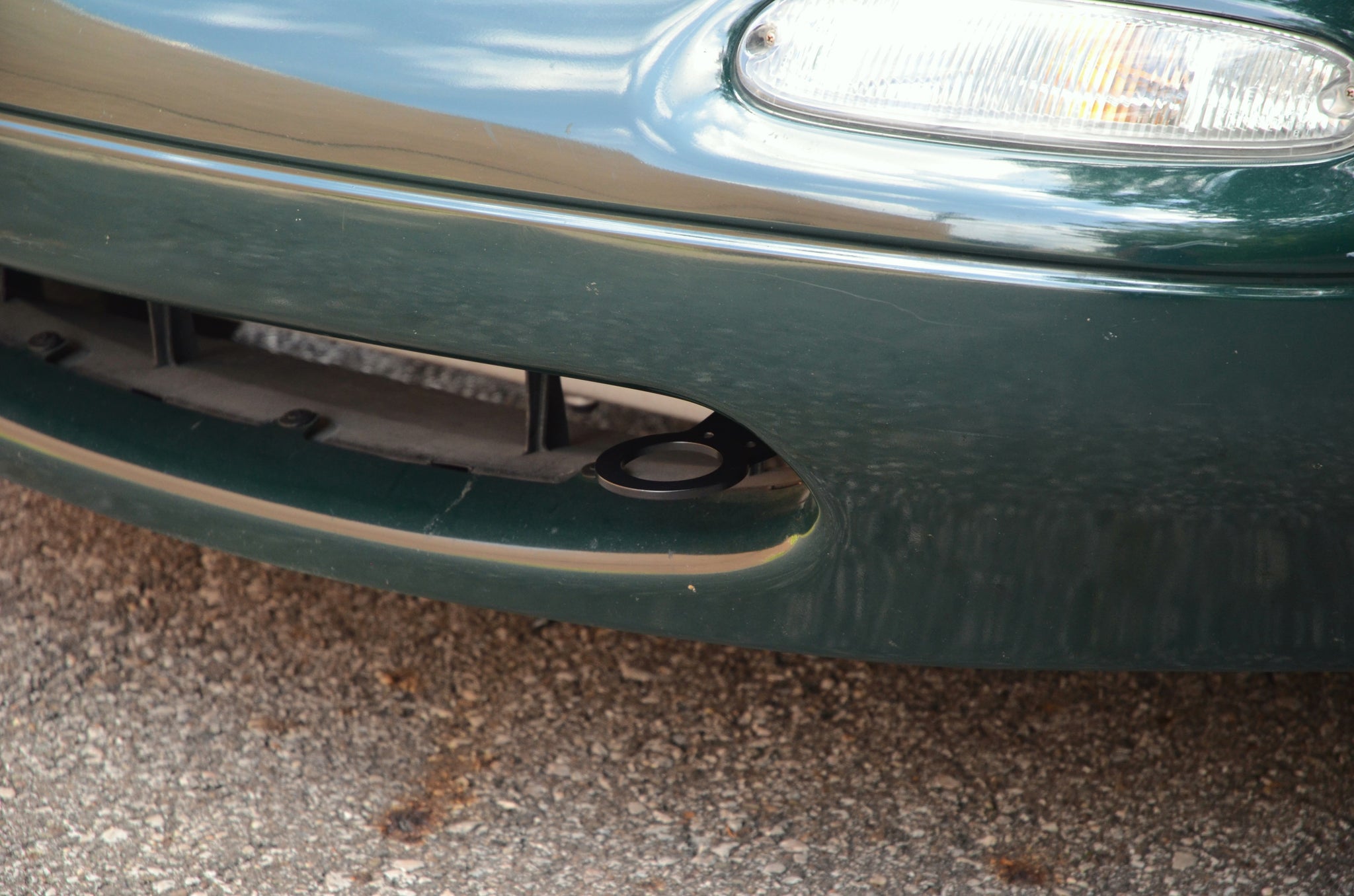 NA/NB Miata Front Tow Hook and License Plate Mount – Leroy Engineering