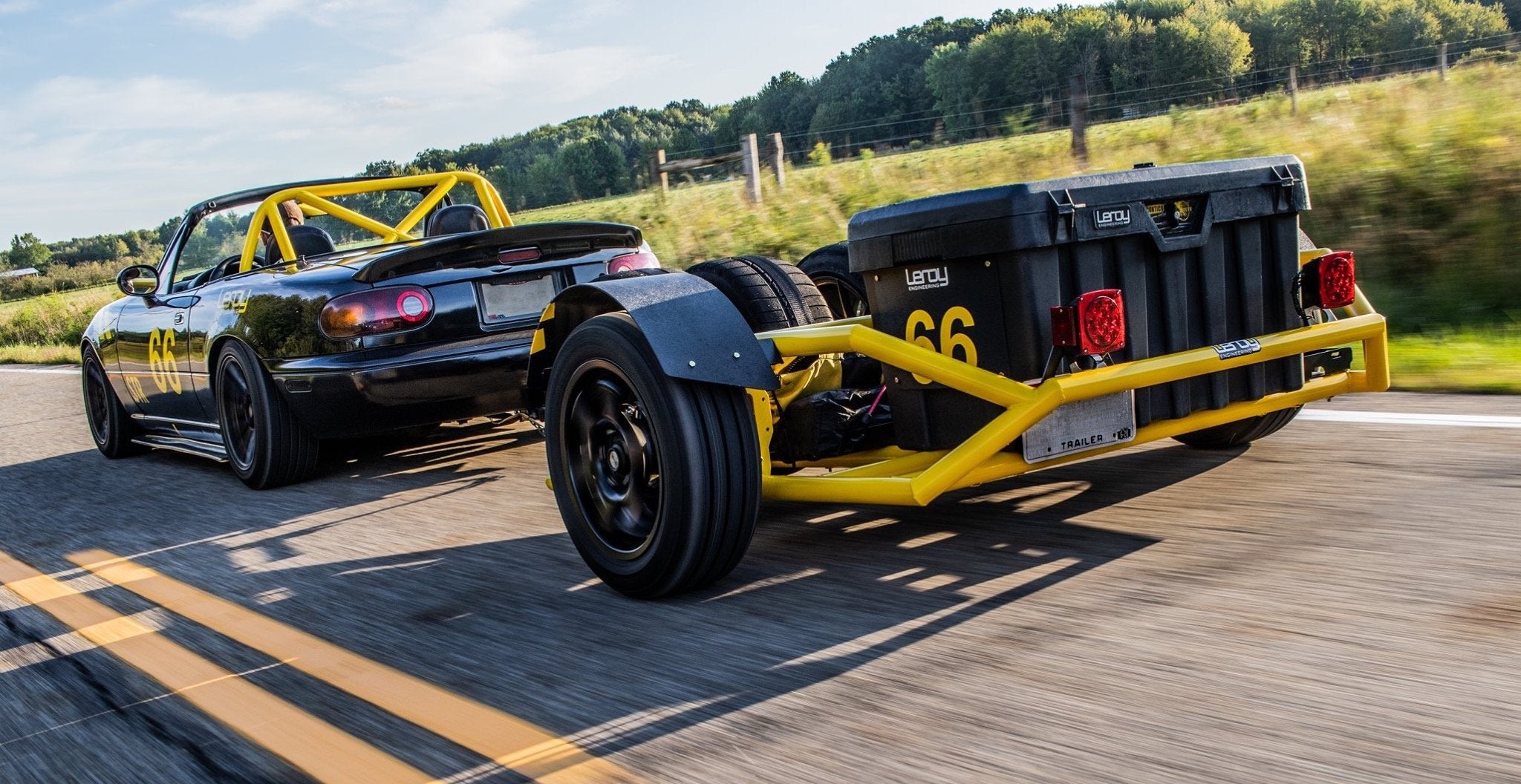 Tire Trailers - Leroy Engineering